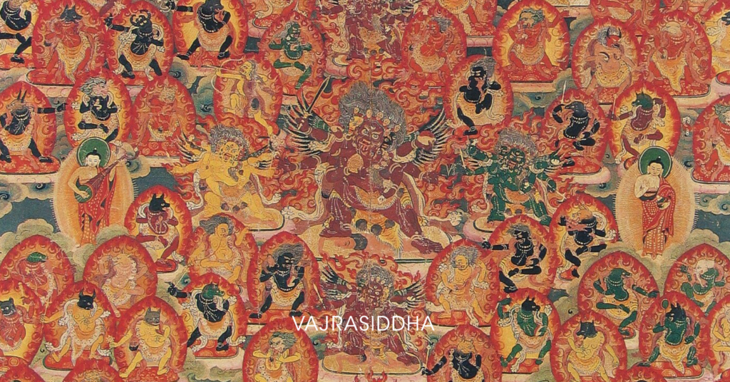 บทภาวนาปลุกแรงดลใจ ปัดเป่าความกลัวระหว่างท่องไปในอันตรภพ - วัชรสิทธา